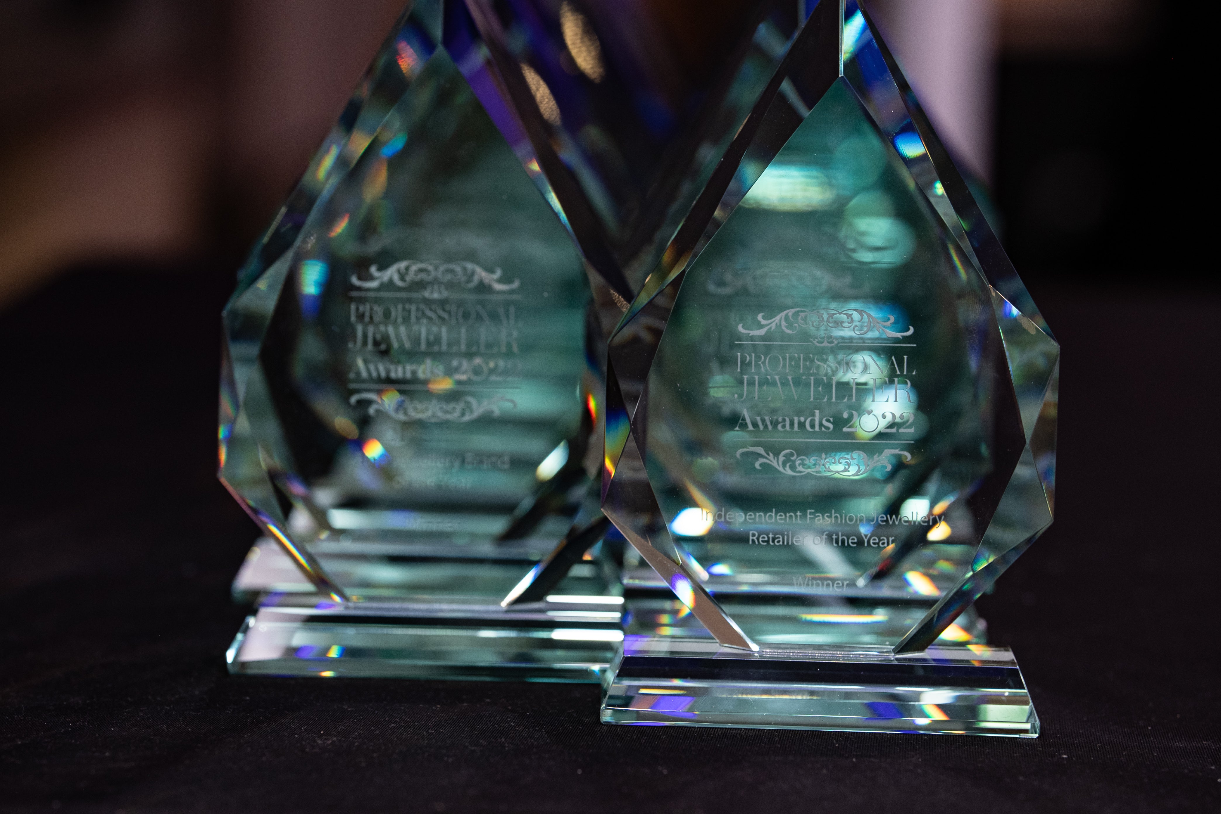 Dimexon shortlisted twice at the UK’s Professional Jeweller Awards